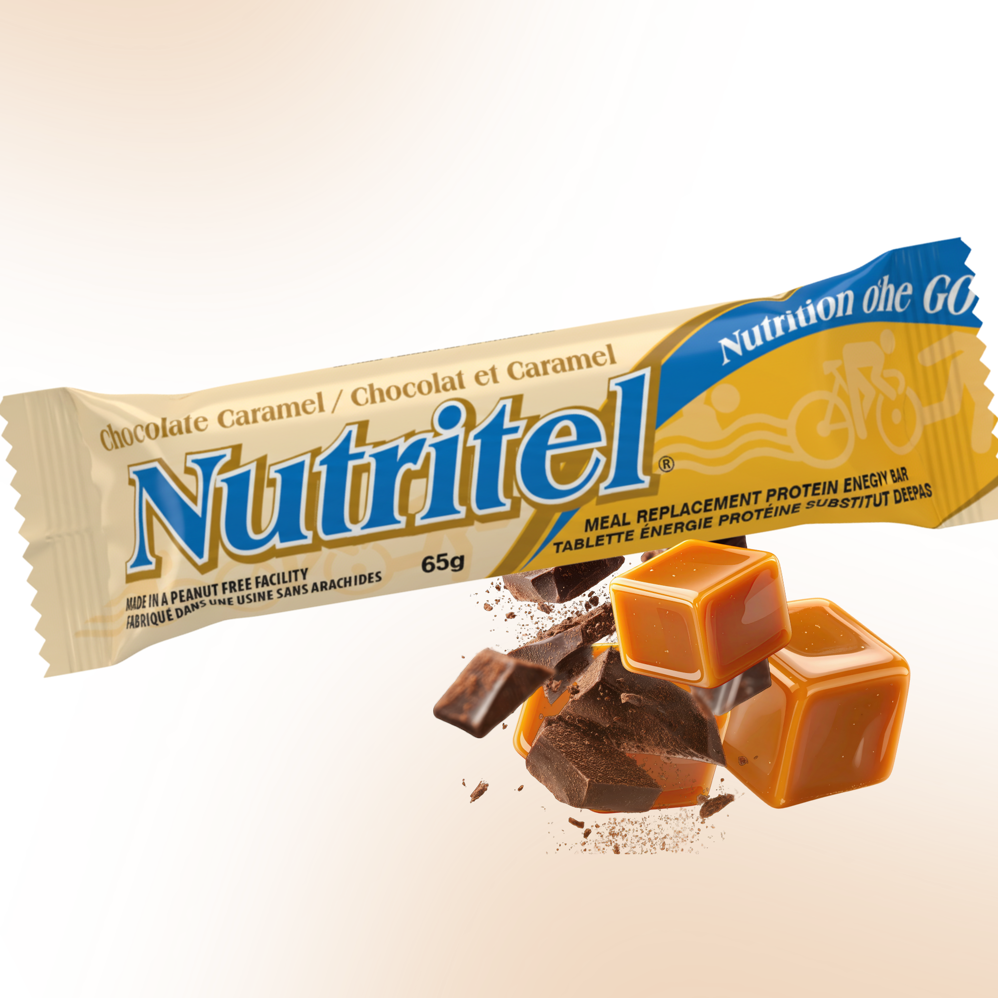 Nutritel Chocolate Caramel Bar – Nutritel Food Technologies Inc.